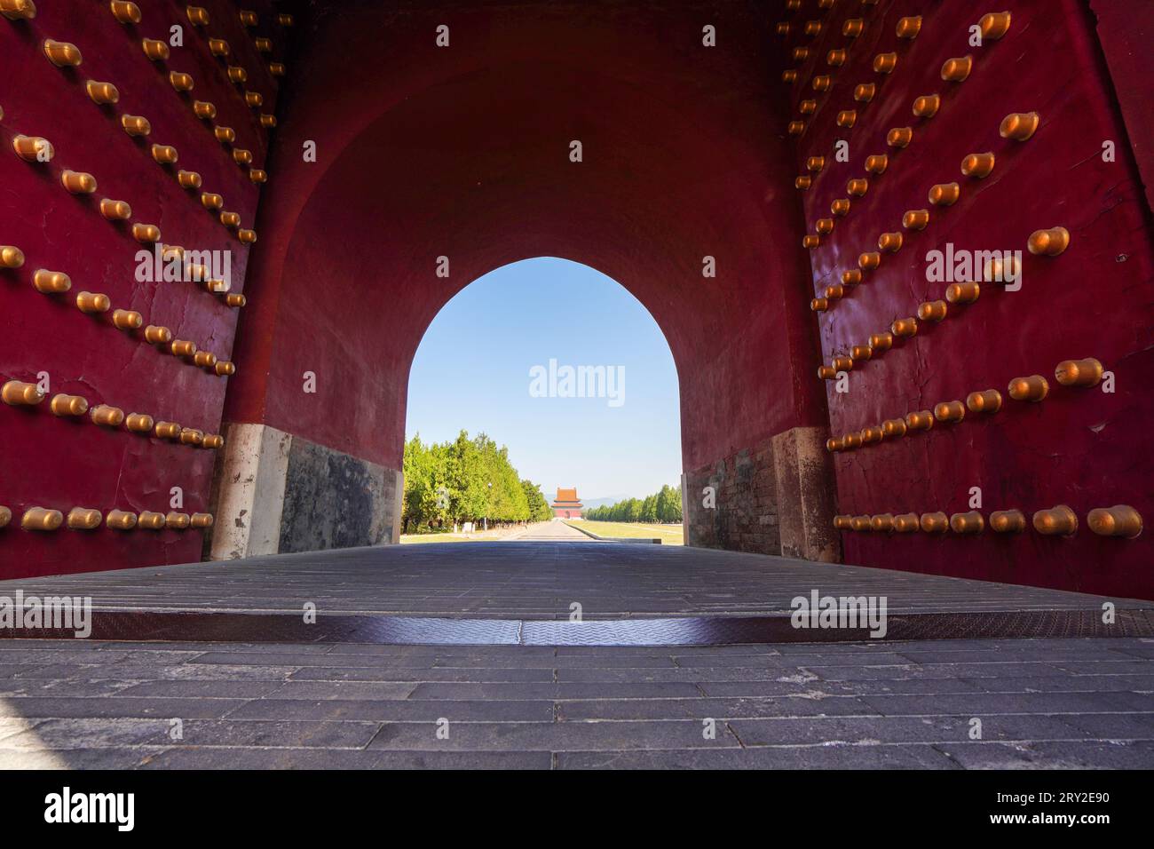 Zunhua City, China - May 1, 2023: The architectural landscape of ...