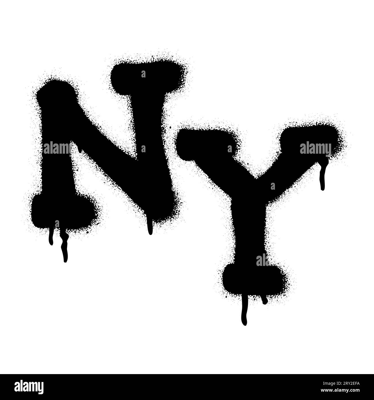 Graffiti new york Black and White Stock Photos & Images - Alamy