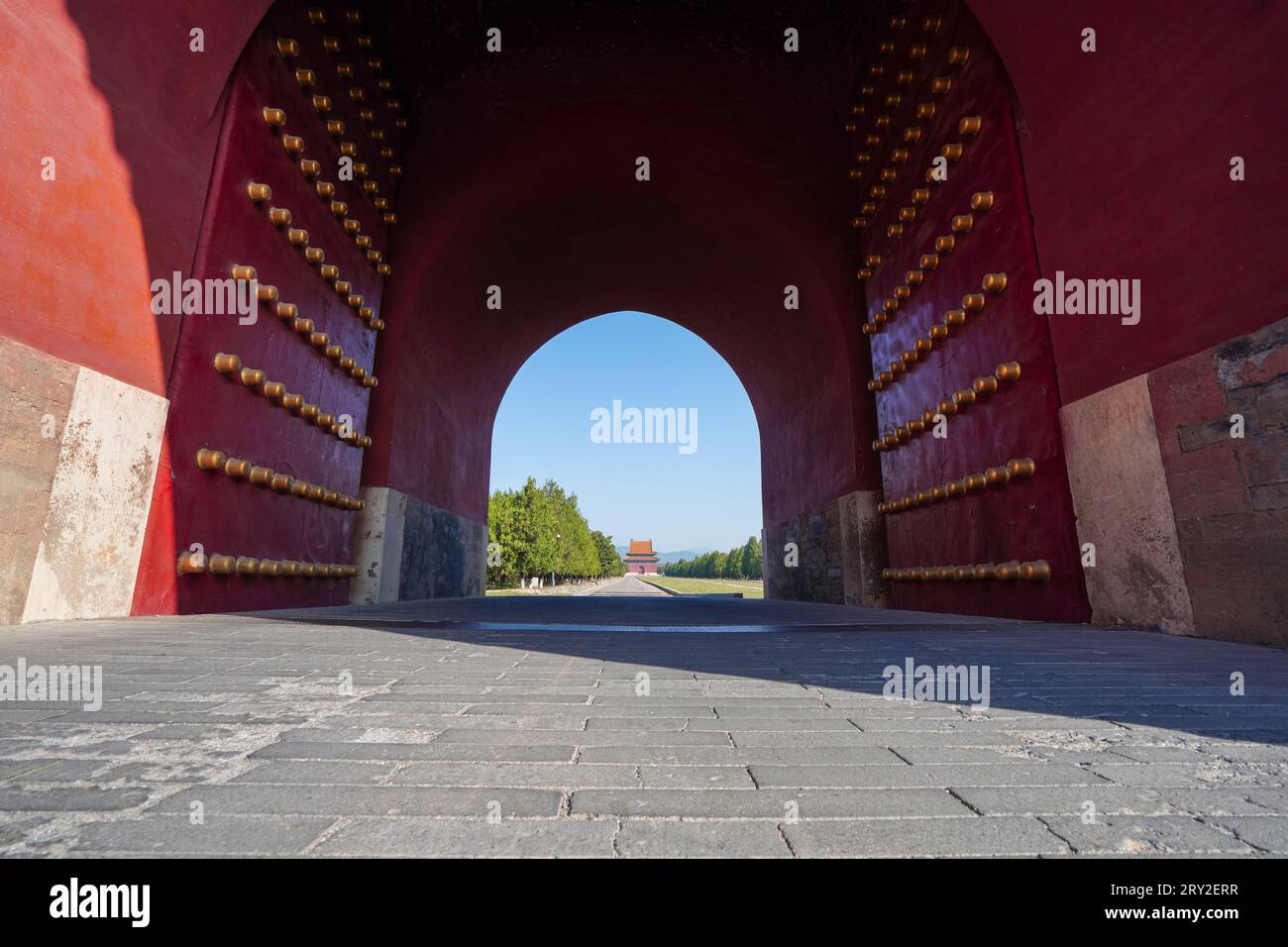 Zunhua City, China - May 1, 2023: The architectural landscape of ...