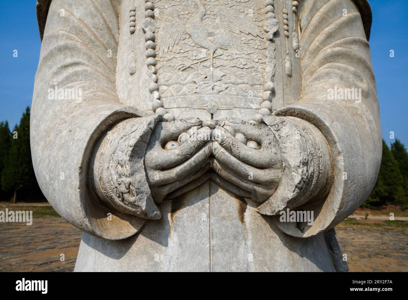 Stone Carved Figures in the Eastern Tombs of the Qing Dynasty, North ...