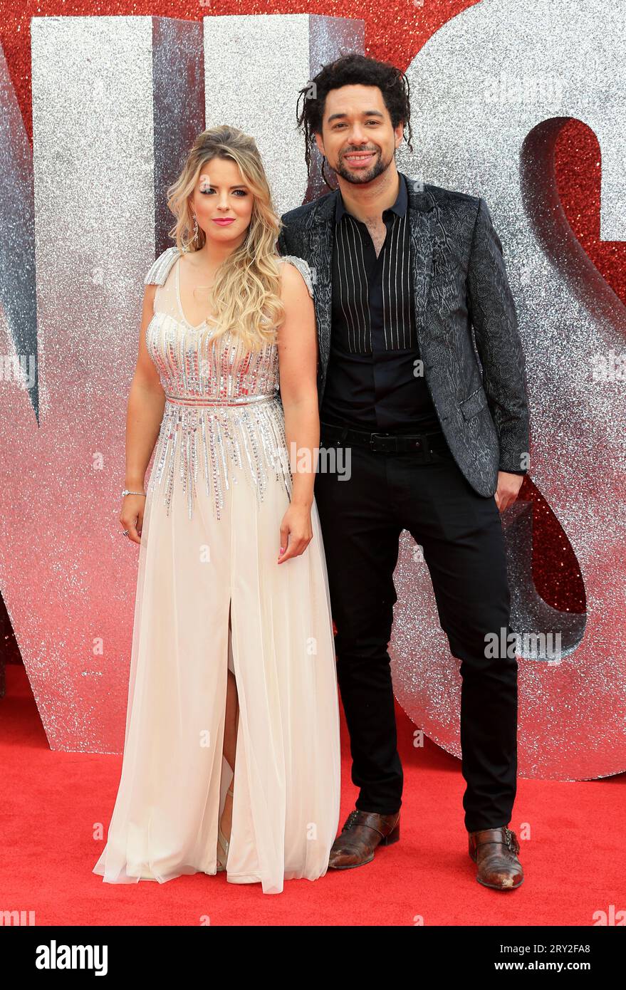 Crissie Rhodes and Ben Earle from the Shires attend the 'Ocean's 8' UK ...