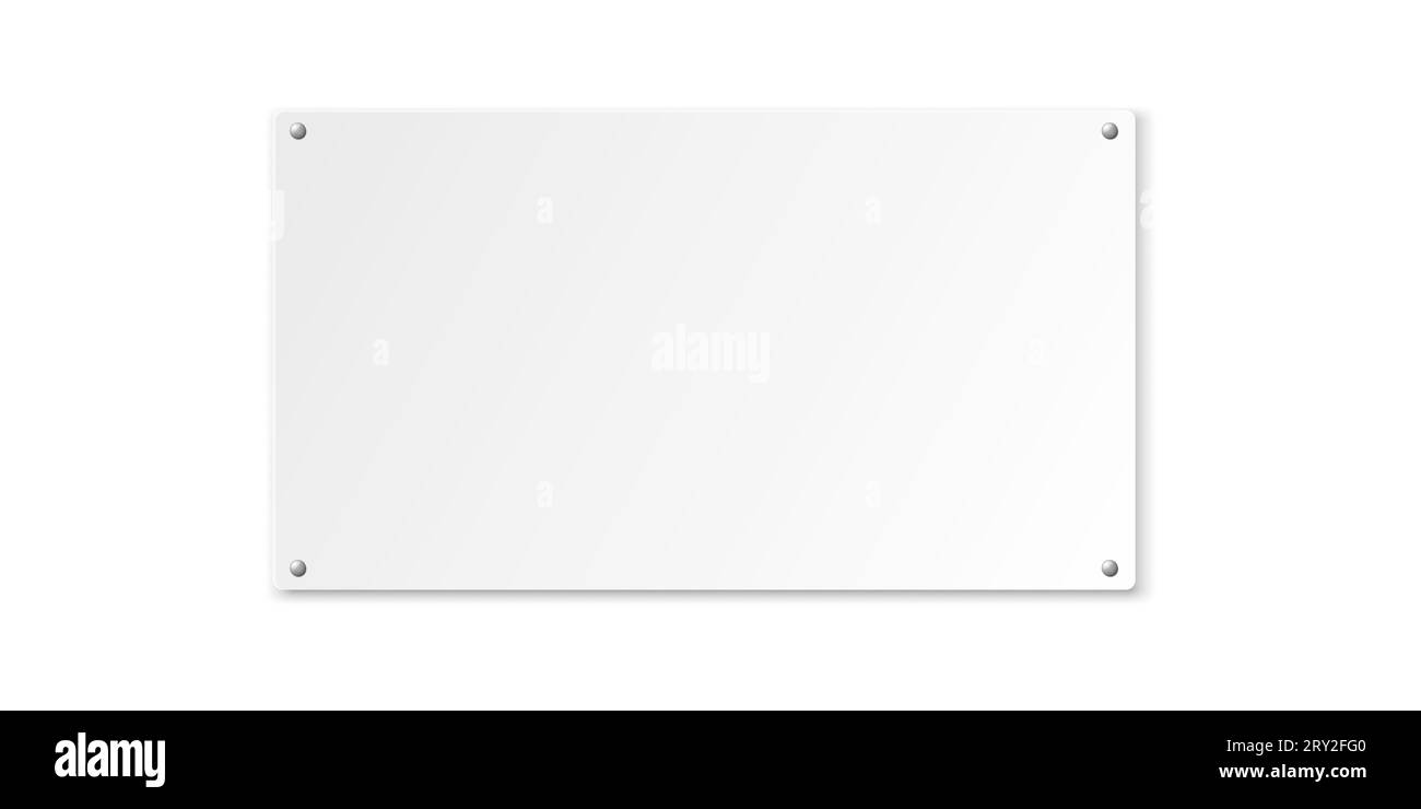 Realistic signboard with shadow. Door sign . Vector illustration Stock ...