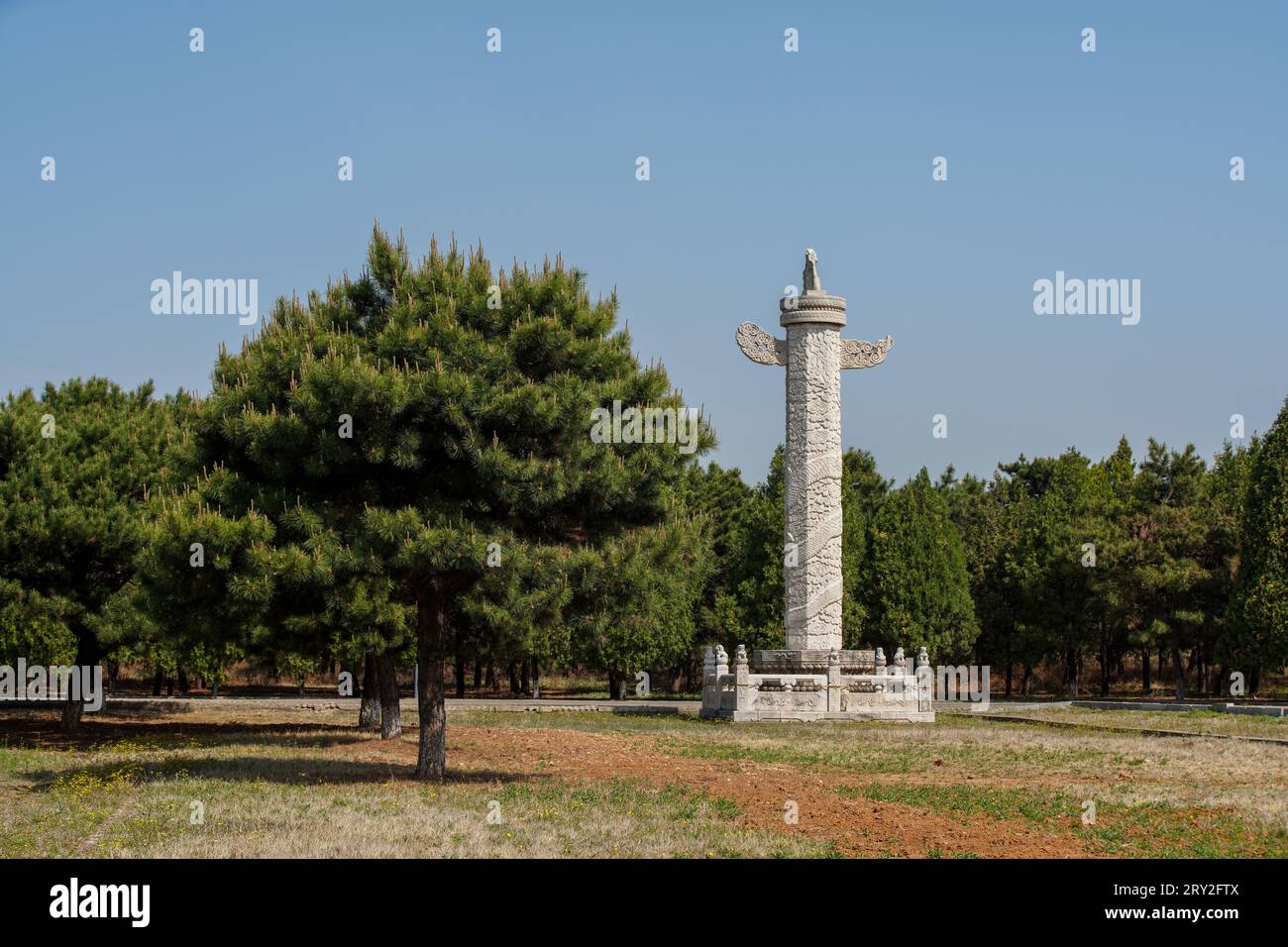 Zunhua City, China - May 1, 2023: Ornamental column architectural ...