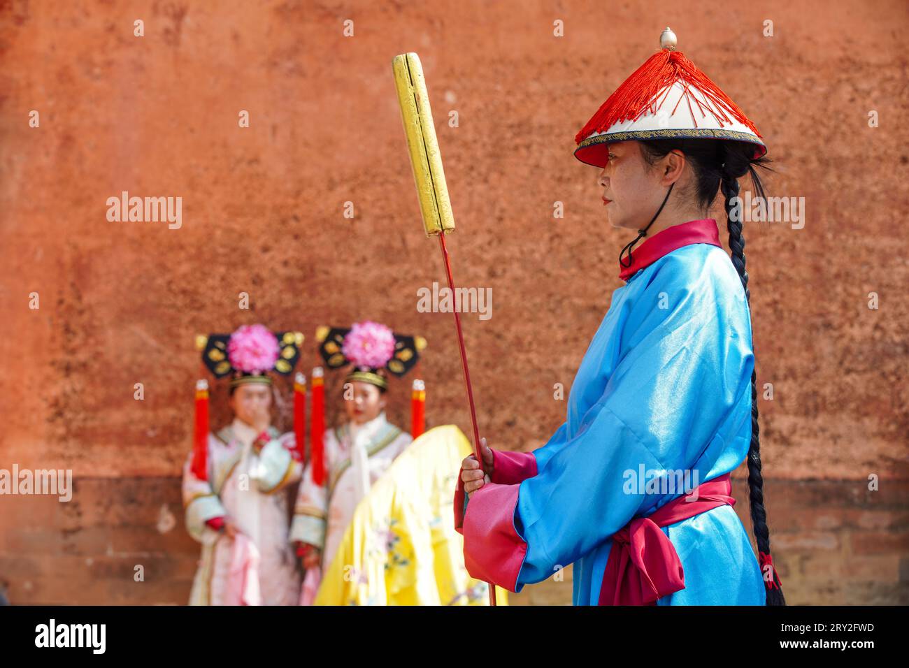 Zunhua City, China - May 1, 2023: The site of the ancient Chinese ...