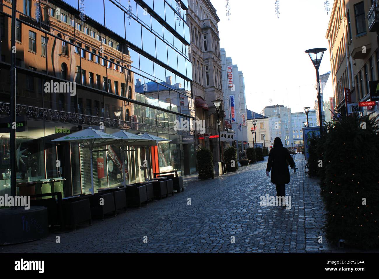 Malmo street night hi-res stock photography and images - Alamy