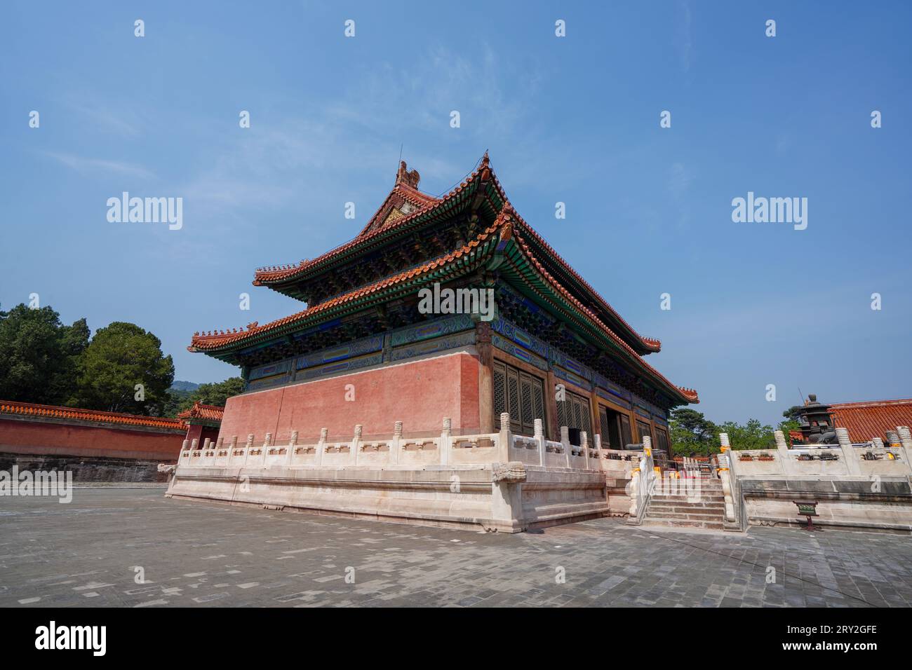 Classical architecture in the Eastern Tombs of the Qing Dynasty, North ...