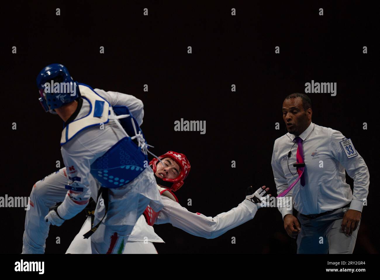 CORRECTS DAY AND DATE - Iran's Salimi Arian and China's Song Zhaoxiang ...