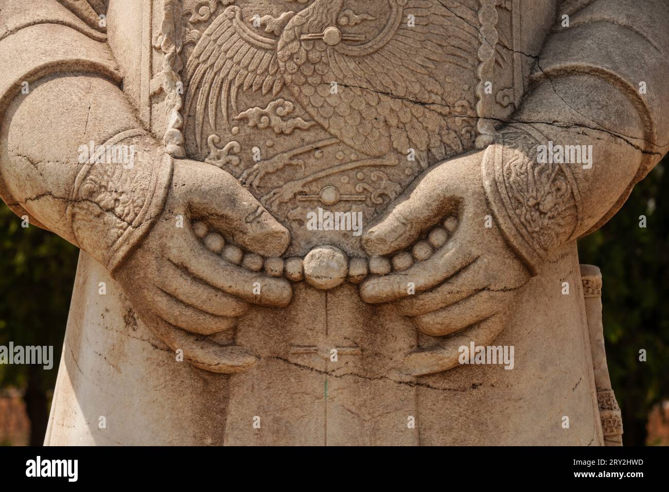 Figure Stone Sculpture in the Eastern Tombs of the Qing Dynasty, North ...