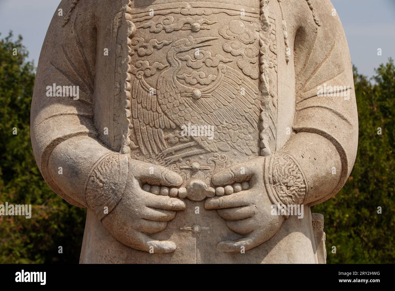 Figure Stone Sculpture in the Eastern Tombs of the Qing Dynasty, North ...