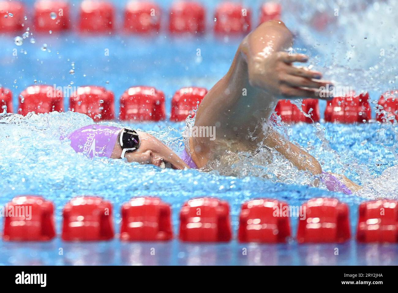 Hangzhou, China's Zhejiang Province. 28th Sep, 2023. Liu Yaxin of China ...