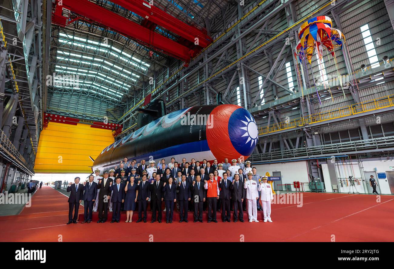 Kaohsiung, Taiwan. 28th Sep, 2023. Taiwan's President Tsai Ing-wen ...