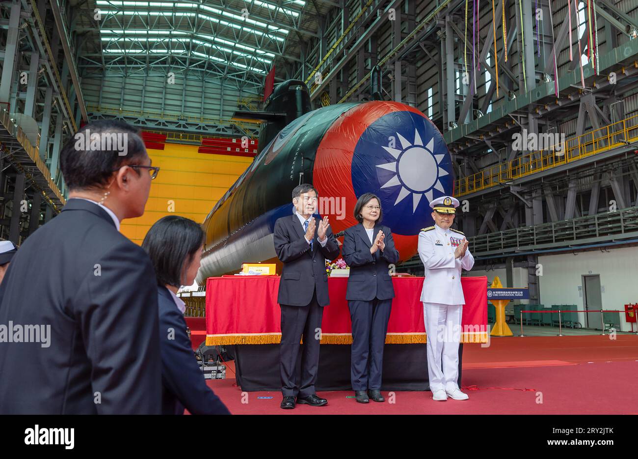 Kaohsiung, Taiwan. 28th Sep, 2023. Taiwan's President Tsai Ing-wen ...