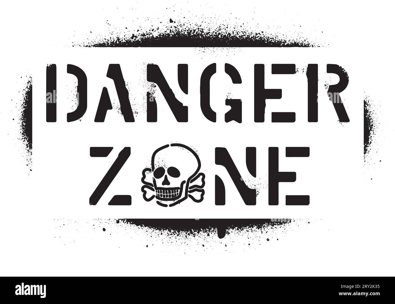 Death zone Stock Vector Images - Alamy