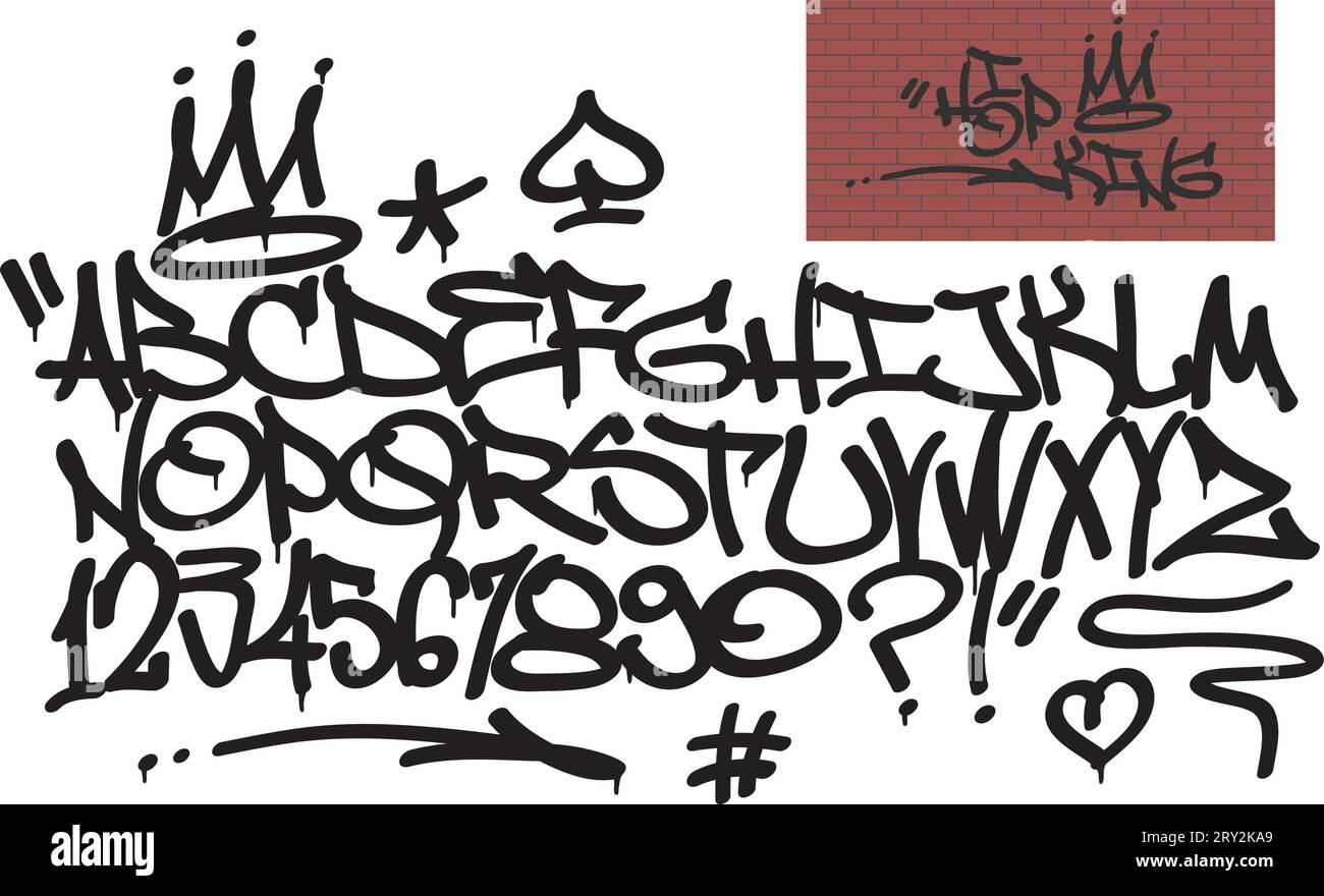 Graffiti Tag Font