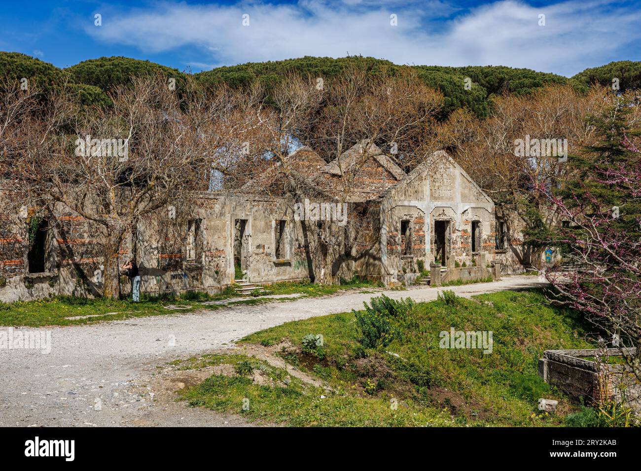 The mountain colony of Principe di Piemonte above Messina on the island ...