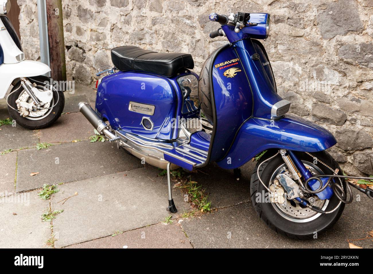 Lambretta. Ribble Valley Scooter Rally 2023 Stock Photo - Alamy
