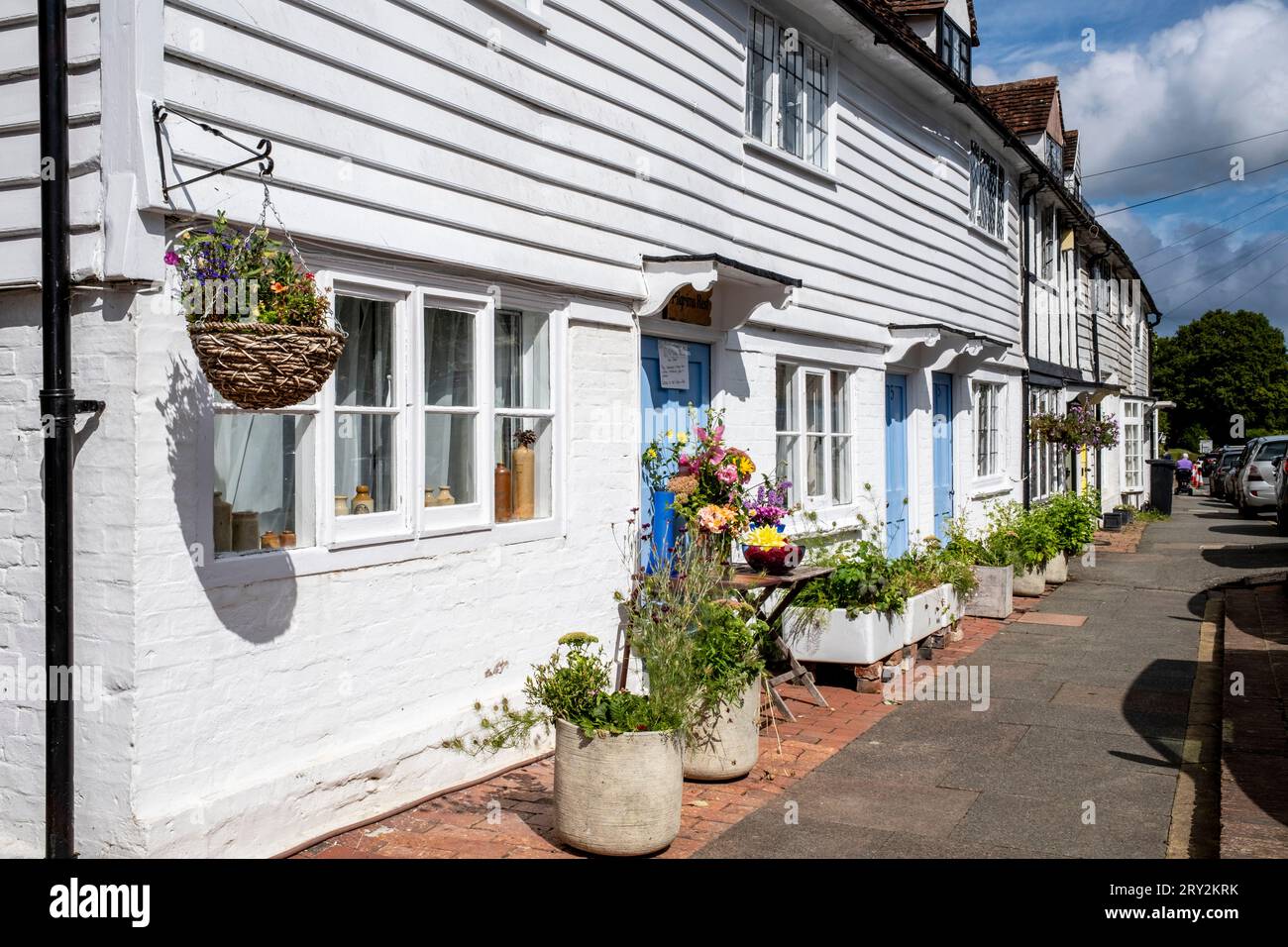 Traditional Cottages, Hartfield, East Sussex, UK Stock Photo - Alamy