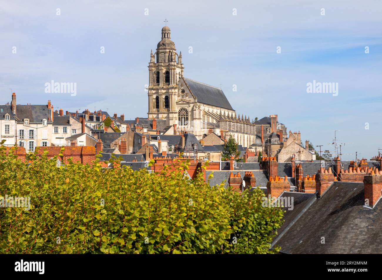 The Cathedrale Saint Louis in Blois, France Stock Photo - Alamy