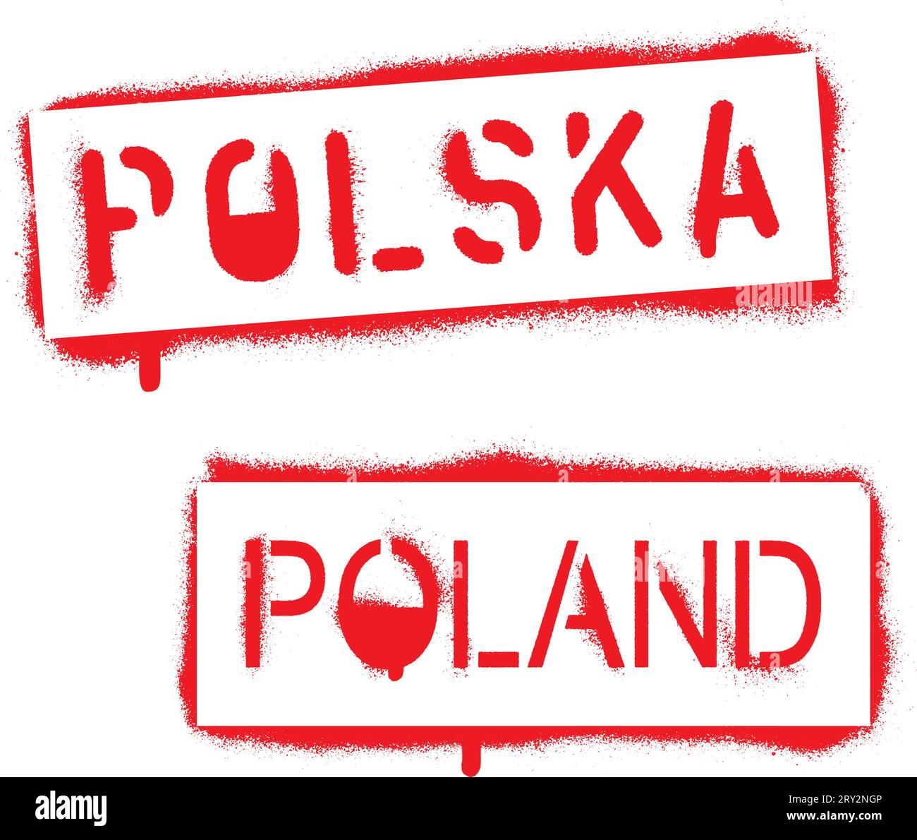 Poland graffiti Stock Vector Images - Alamy