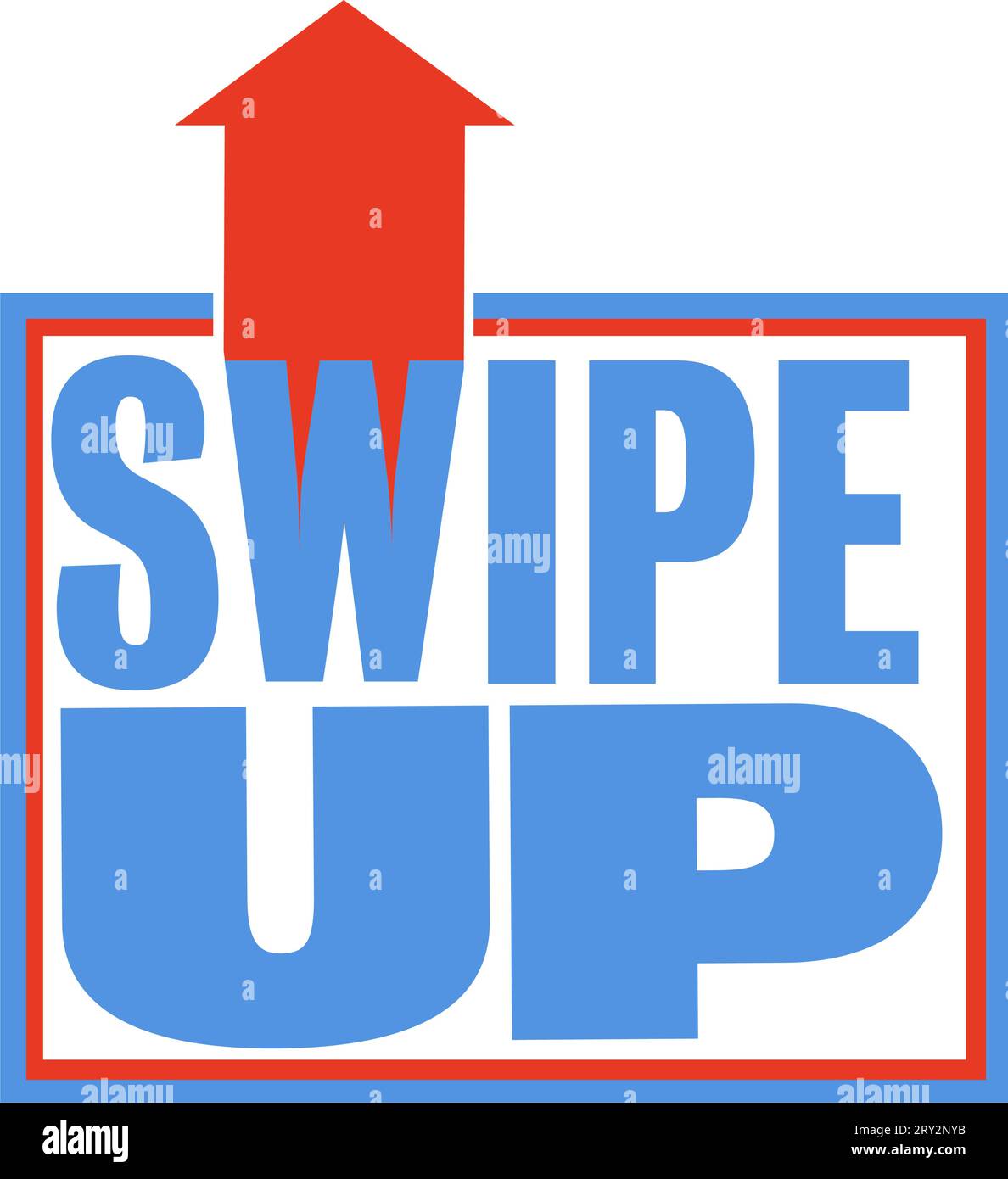 Swipe up social media story post button hi-res stock photography and ...