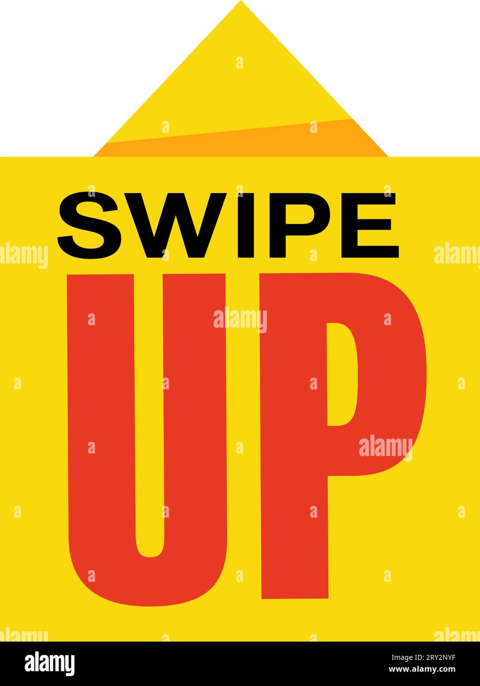 Swipe up, social media advertisement ads vector Stock Vector Image ...