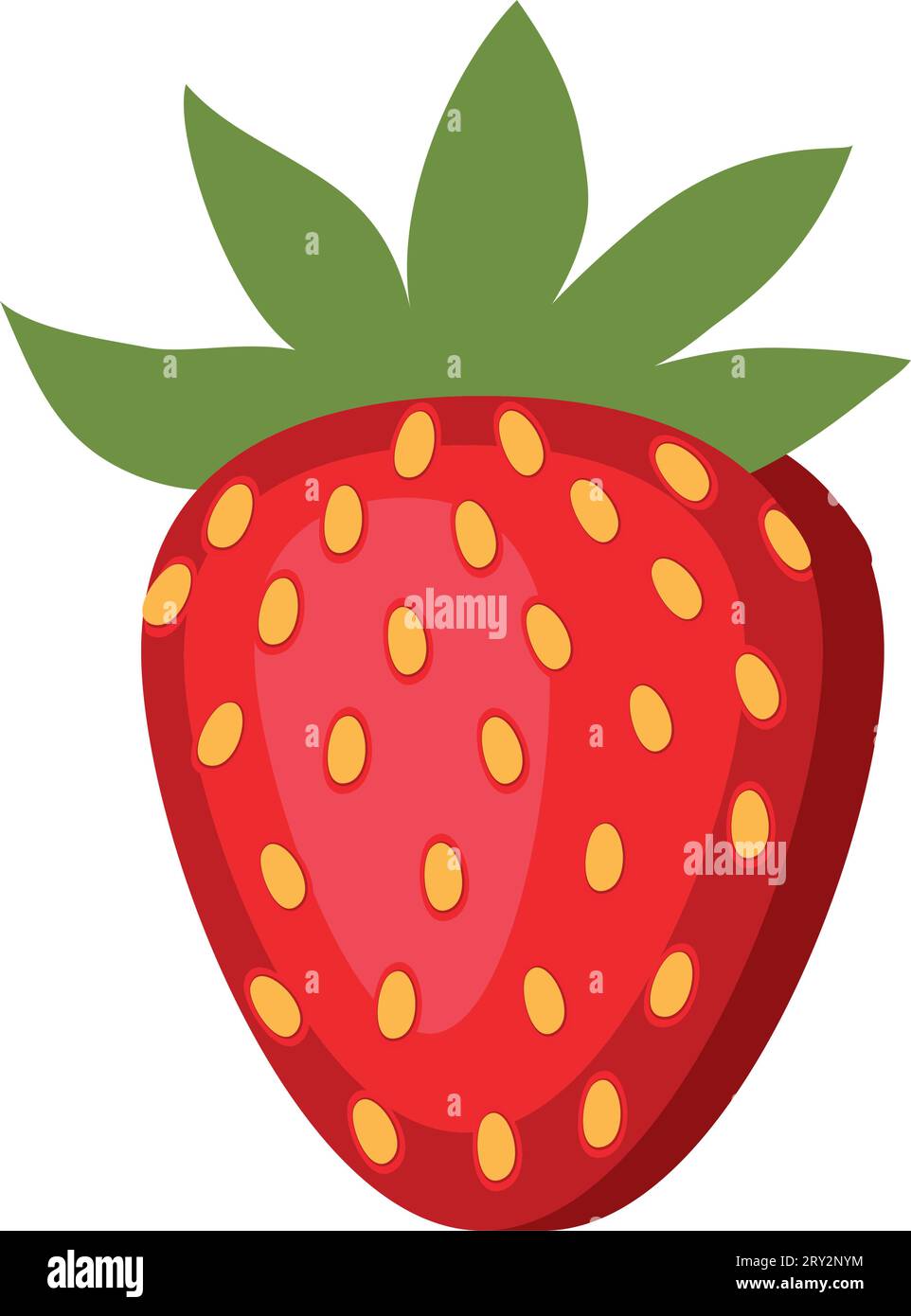 red strawberry design Stock Vector Image & Art - Alamy