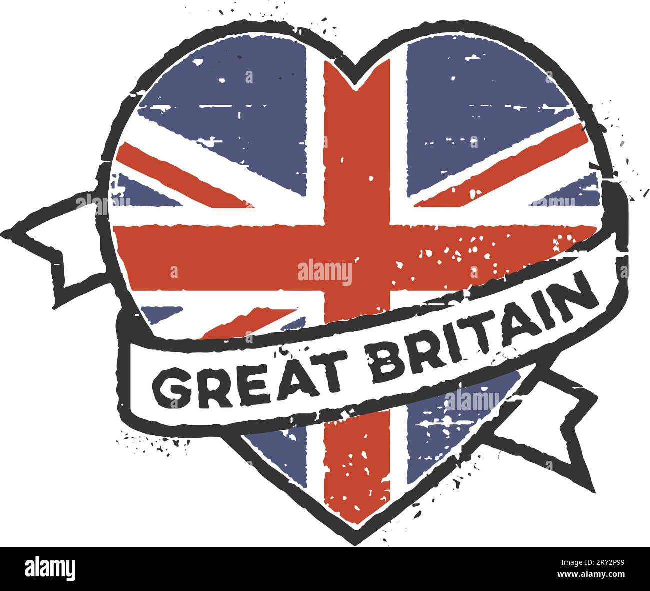 Uk passport stamp Cut Out Stock Images & Pictures - Alamy
