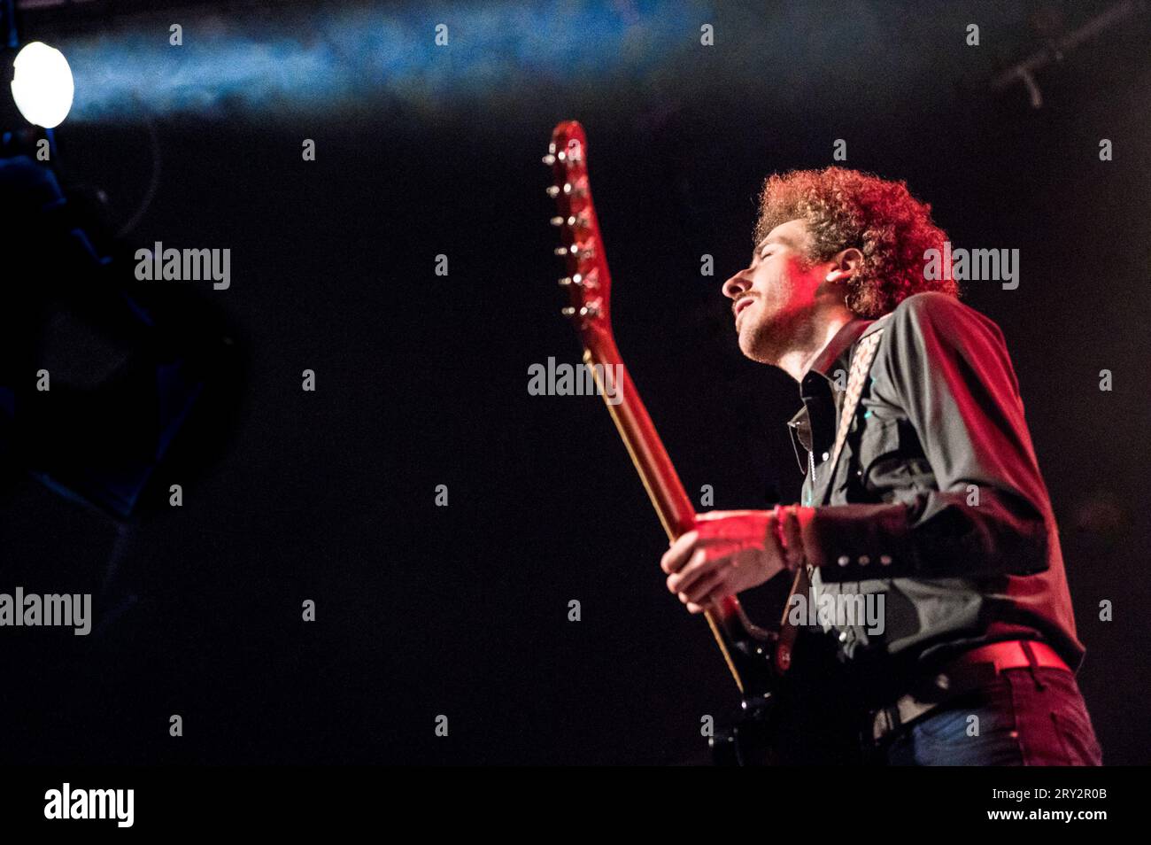 Henry James on guitar Stock Photo - Alamy