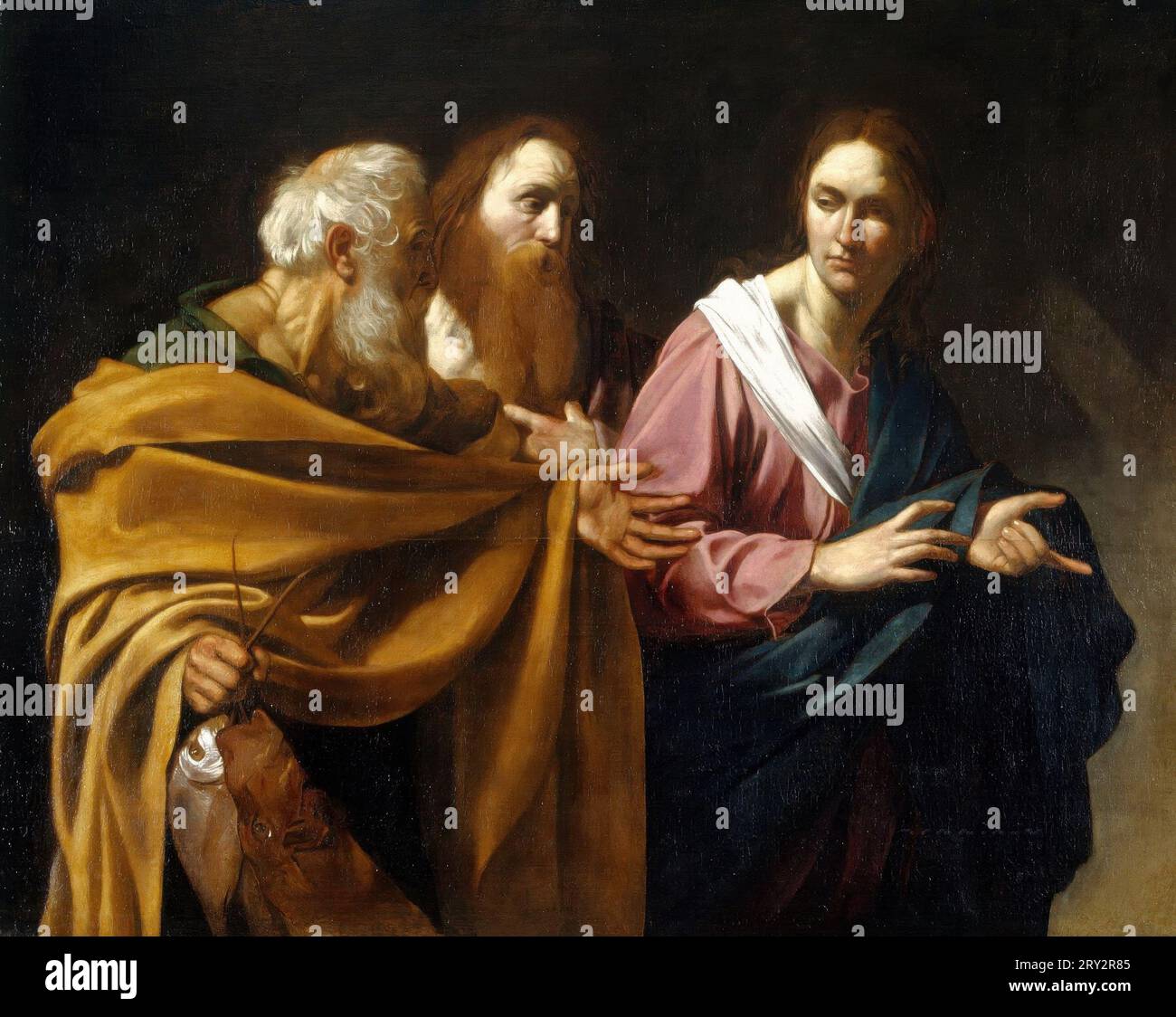 Michelangelo Merisi da Caravaggio – The Calling of Saints Peter and ...