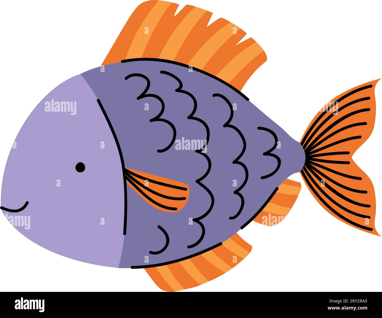 cute fish design Stock Vector Image & Art - Alamy