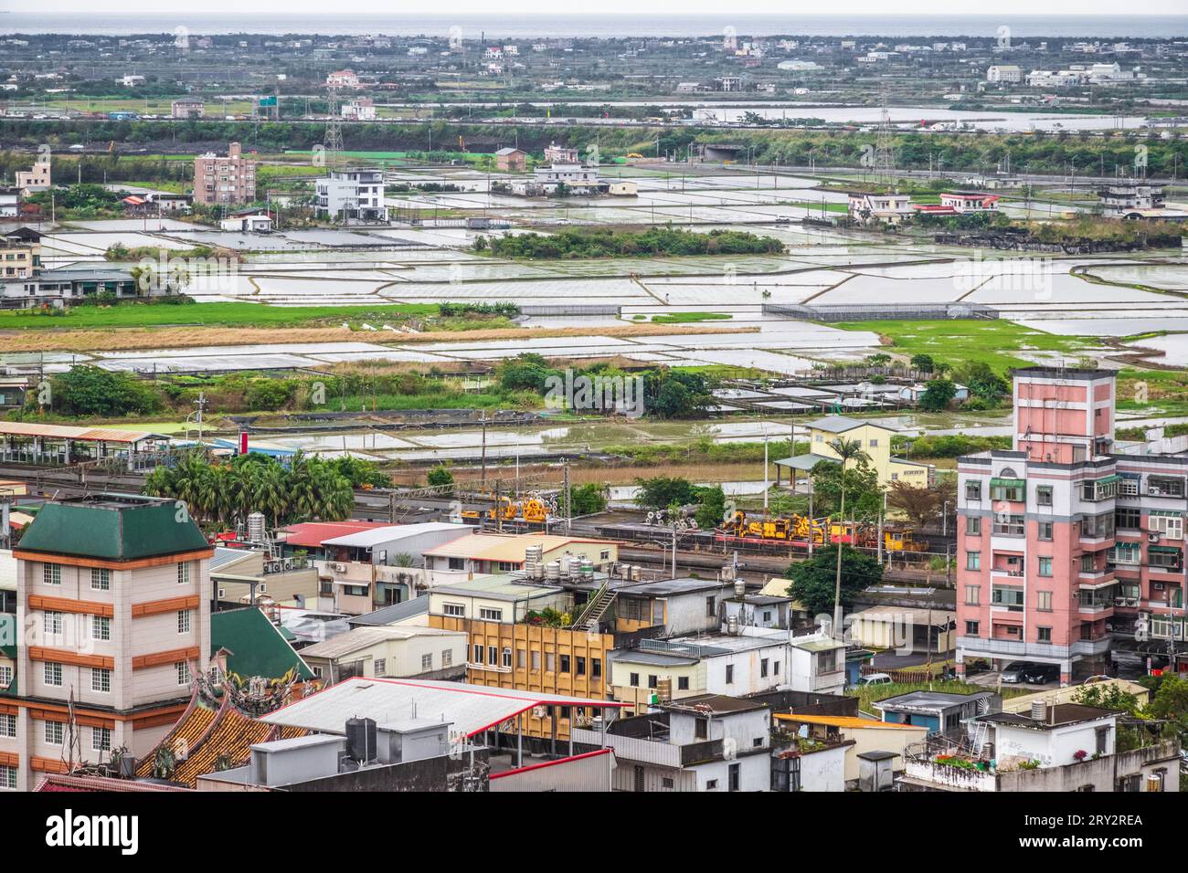 Mixture of rural and urban hi-res stock photography and images - Alamy