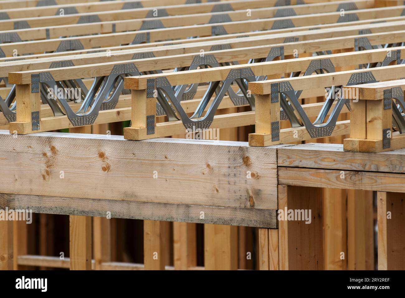 Extraordinary timber roof extension underway on city centre building in ...