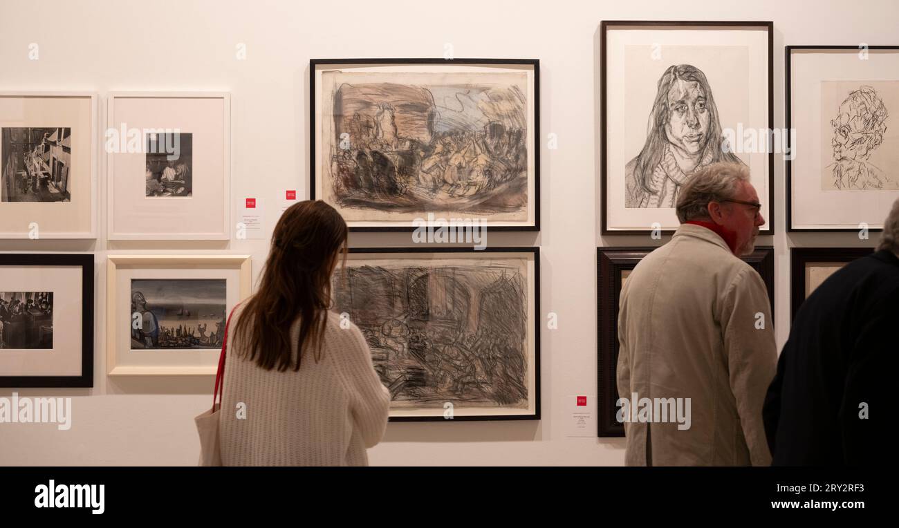 Saatchi Gallery, London, UK. 28th Sep, 2023. British Art Fair: The very ...