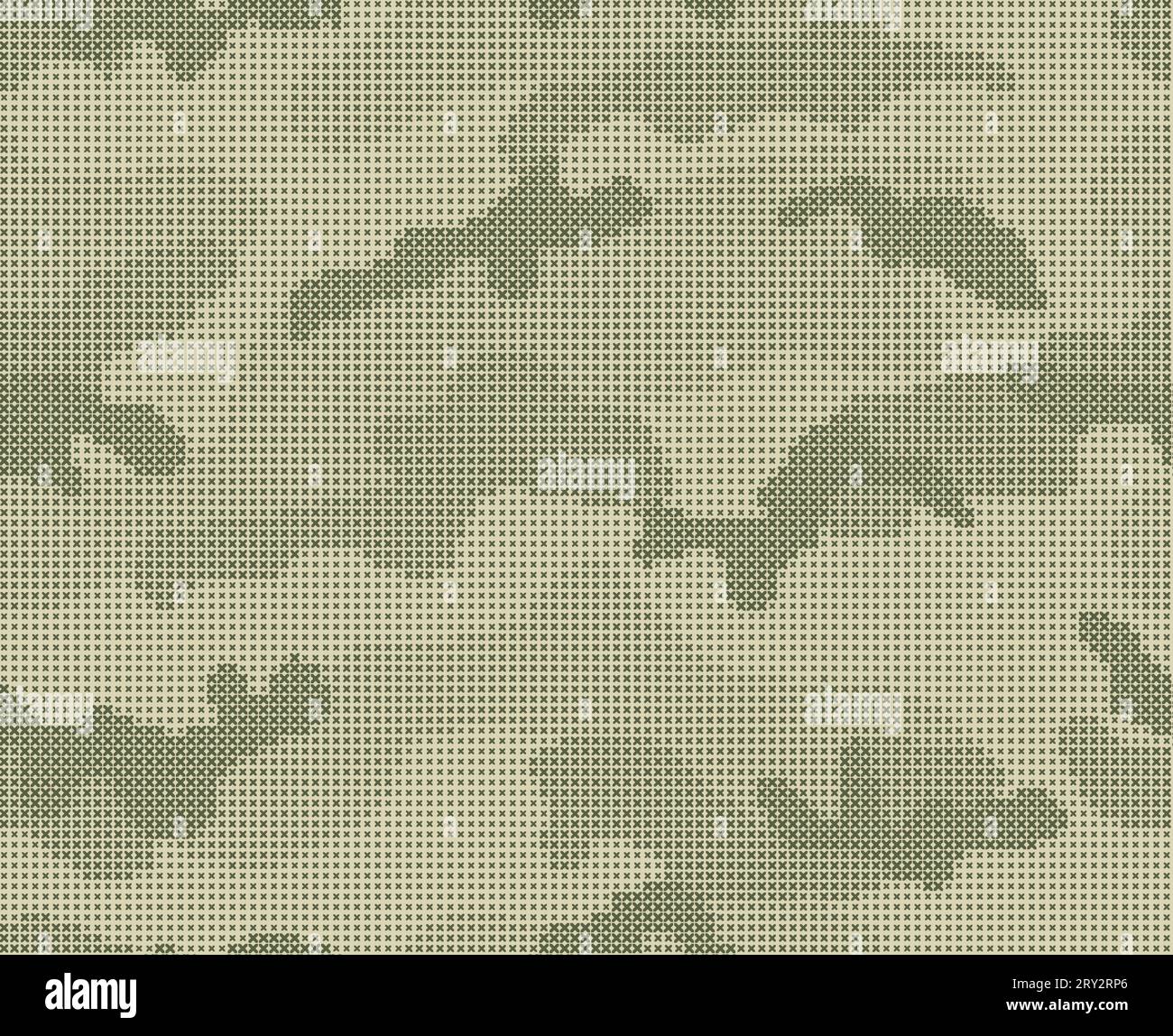 Military camouflage seamless pattern. X-cross texture. Beige and green ...