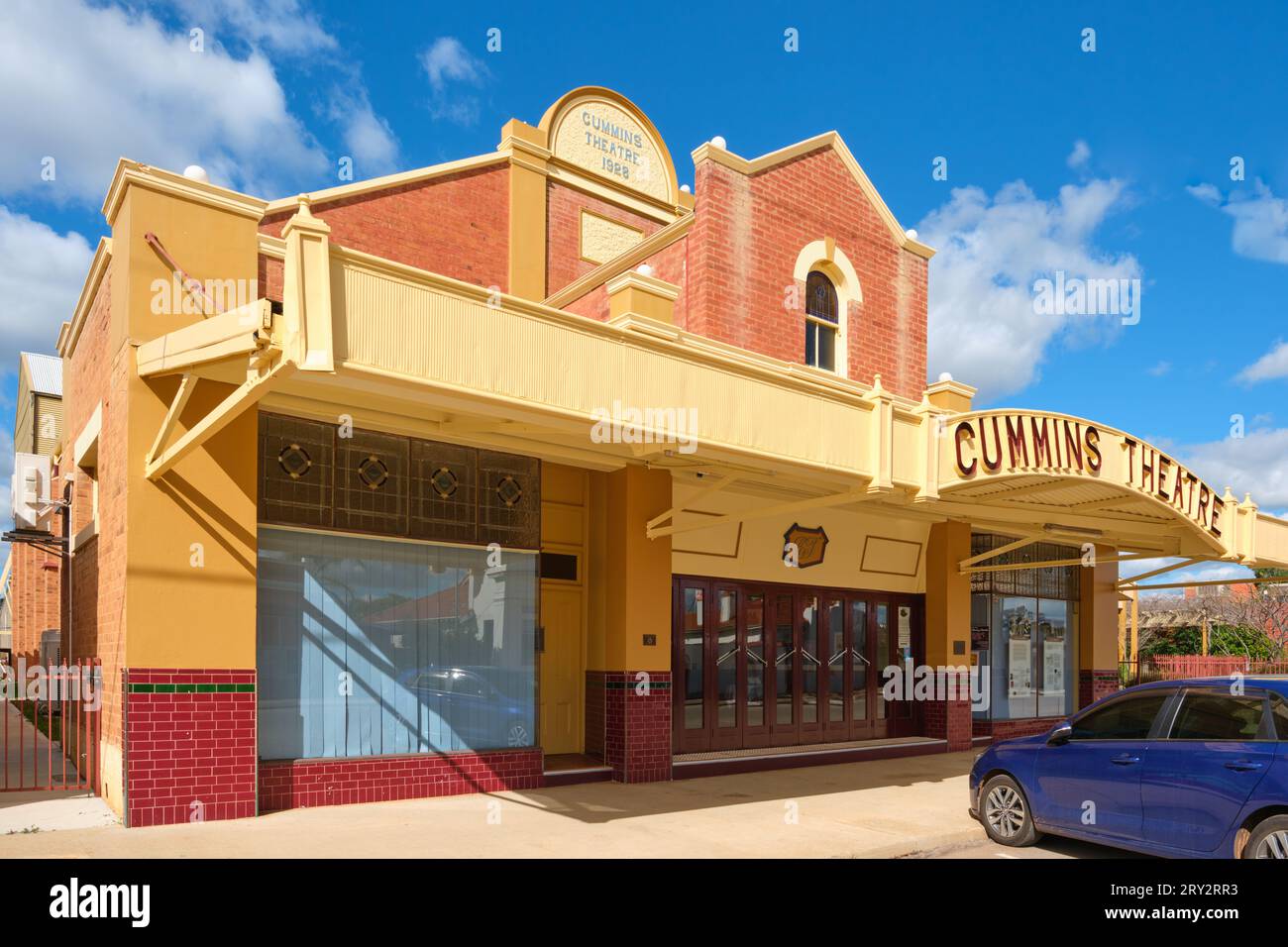The Cummins Theatre, an historic building in the country town of ...