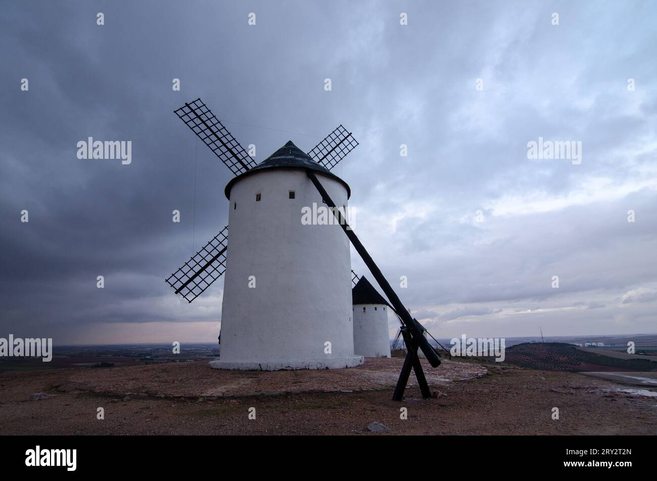 Beautiful windmill in la hi-res stock photography and images - Alamy