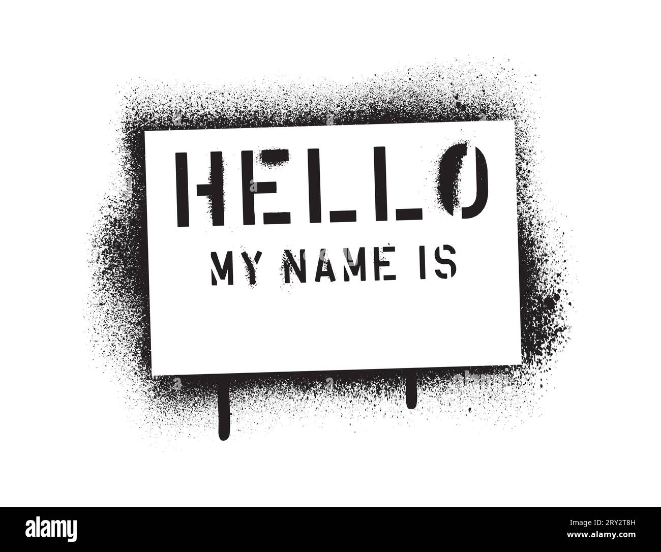 Graffiti Name Stock Vector Images Alamy