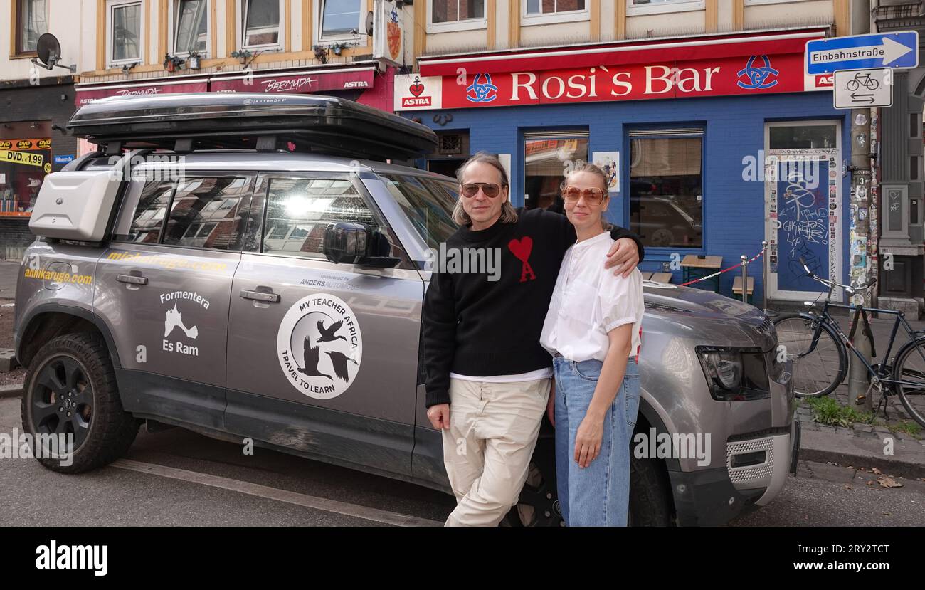 Hamburg, Germany. 28th Sep, 2023. Hamburg neighborhood celebrity Michel ...