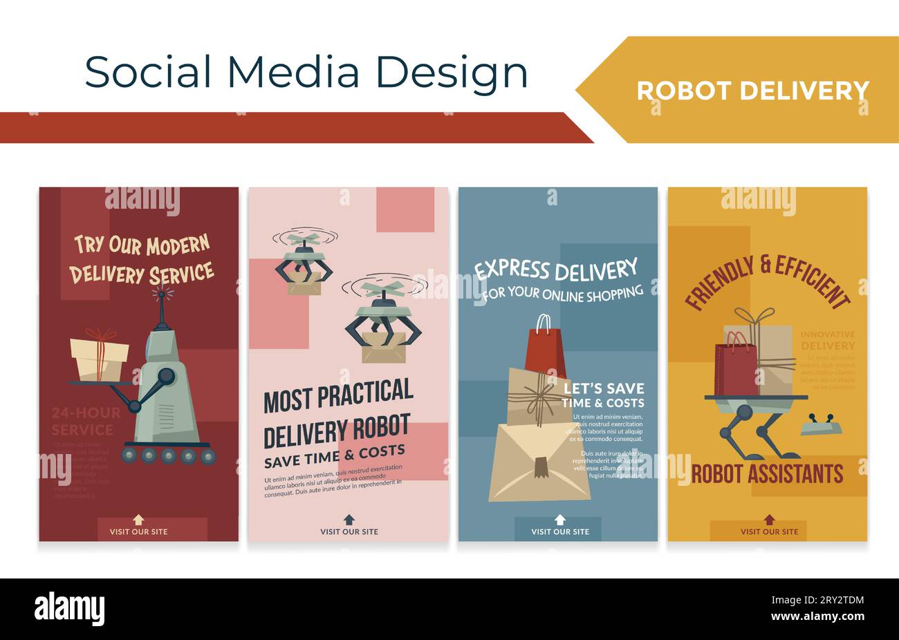 Courier service social media Cut Out Stock Images & Pictures - Alamy