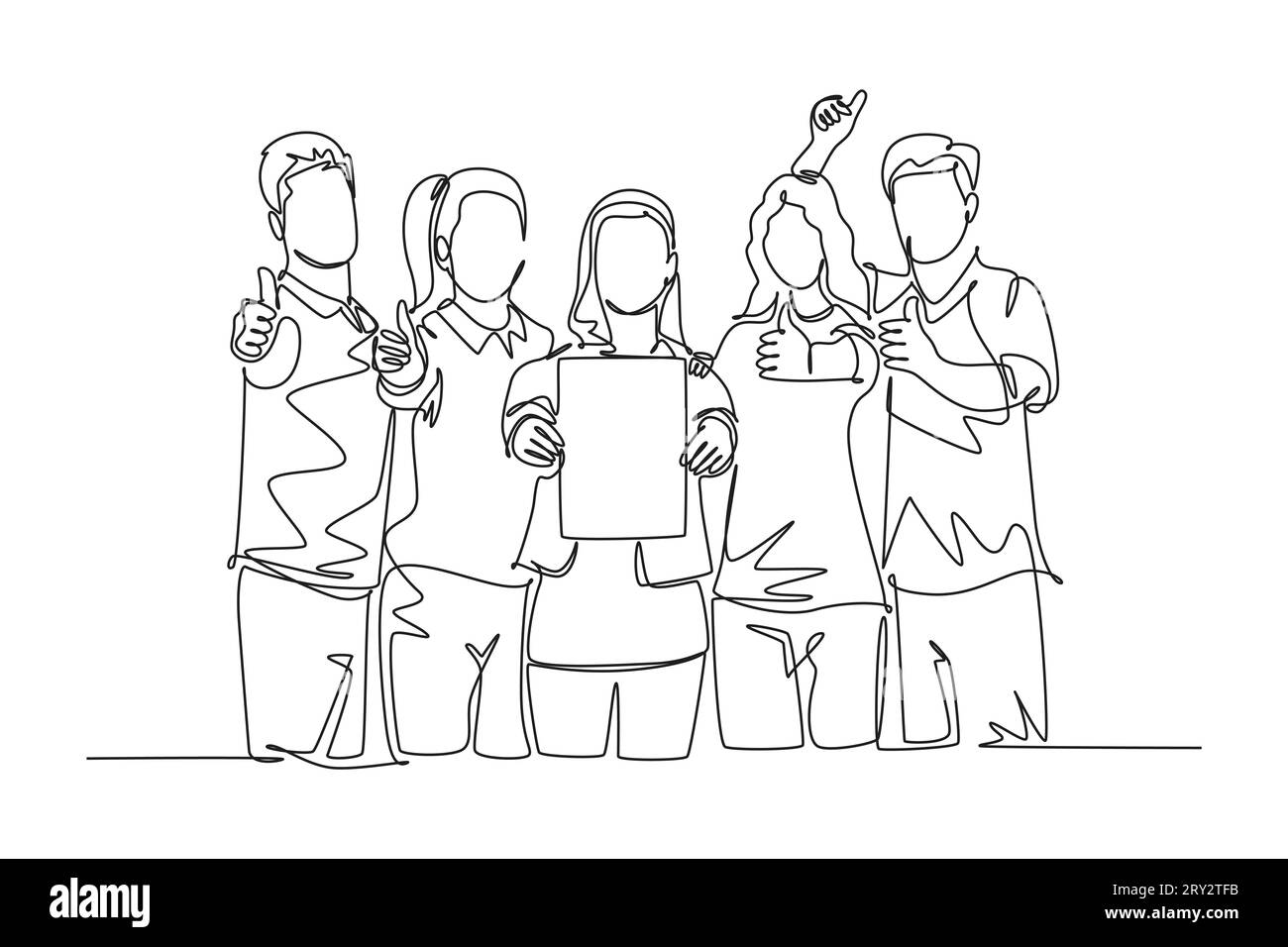 Young woman shows ok Cut Out Stock Images & Pictures - Alamy