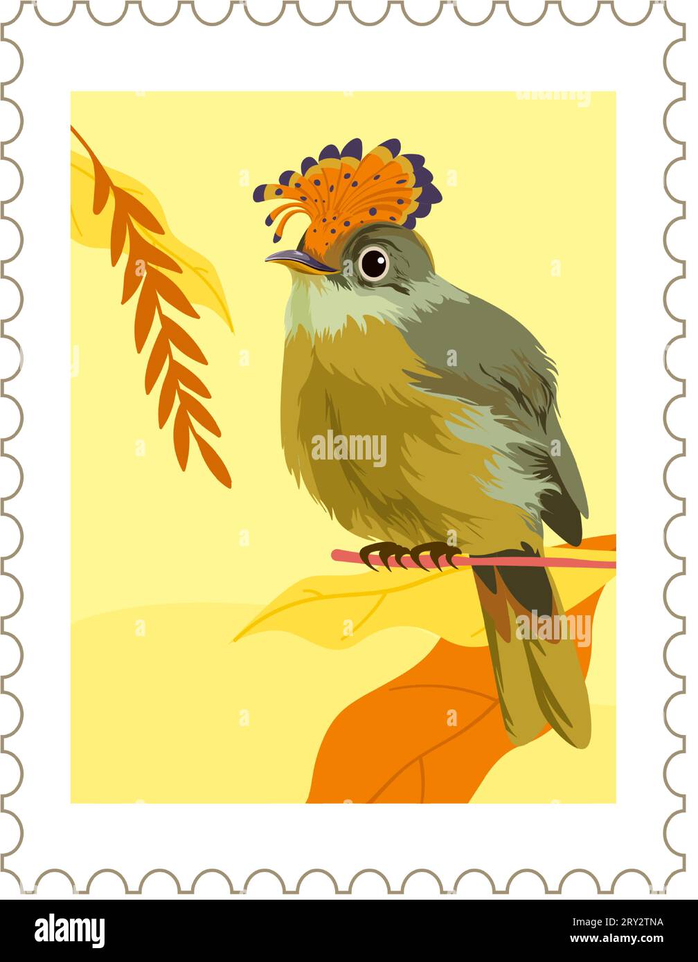 Postmark with avian animal hi-res stock photography and images - Alamy