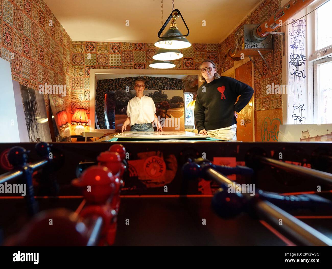 Hamburg, Germany. 28th Sep, 2023. Hamburg neighborhood celebrity Michel ...