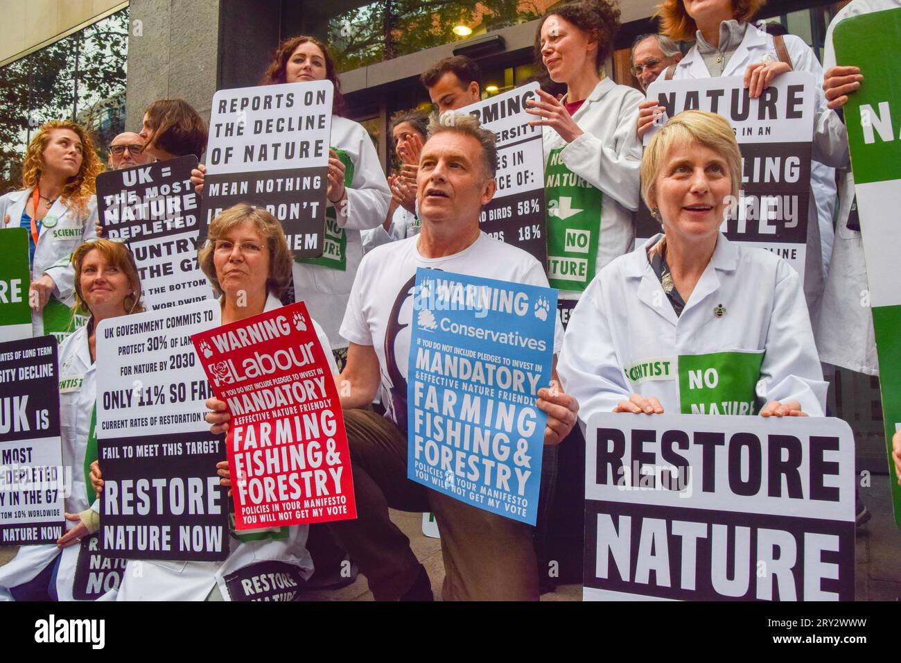 London, England, UK. 28th Sep, 2023. Naturalist and TV presenter CHRIS ...