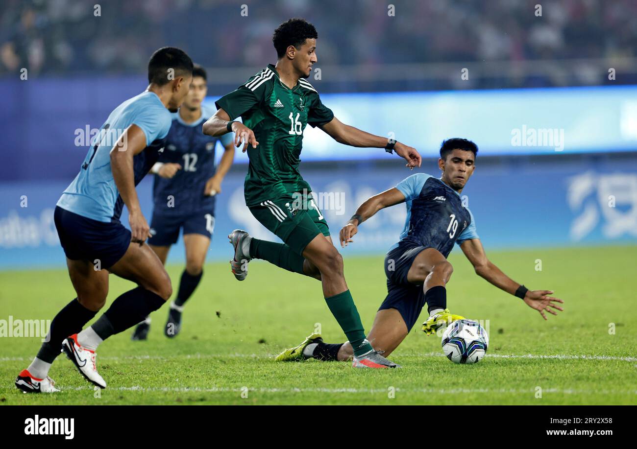 Hangzhou, China's Zhejiang Province. 28th Sep, 2023. Mohammed Marran ...