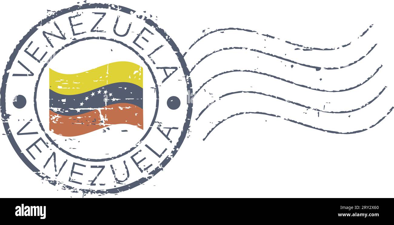 Venezuelan postage stamp Stock Vector Images - Alamy