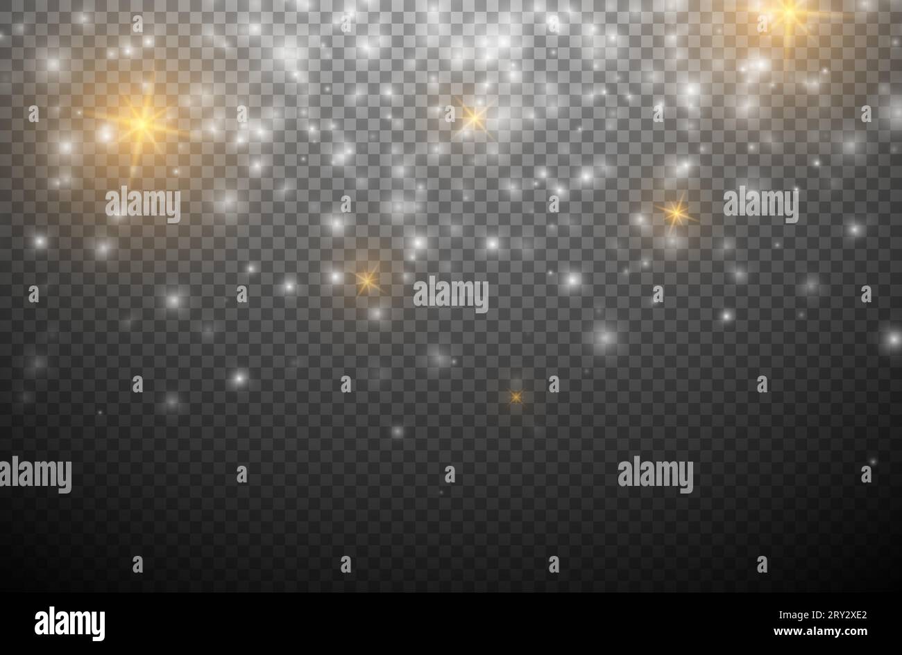 Golden light flare bokeh effect Stock Vector Images - Alamy