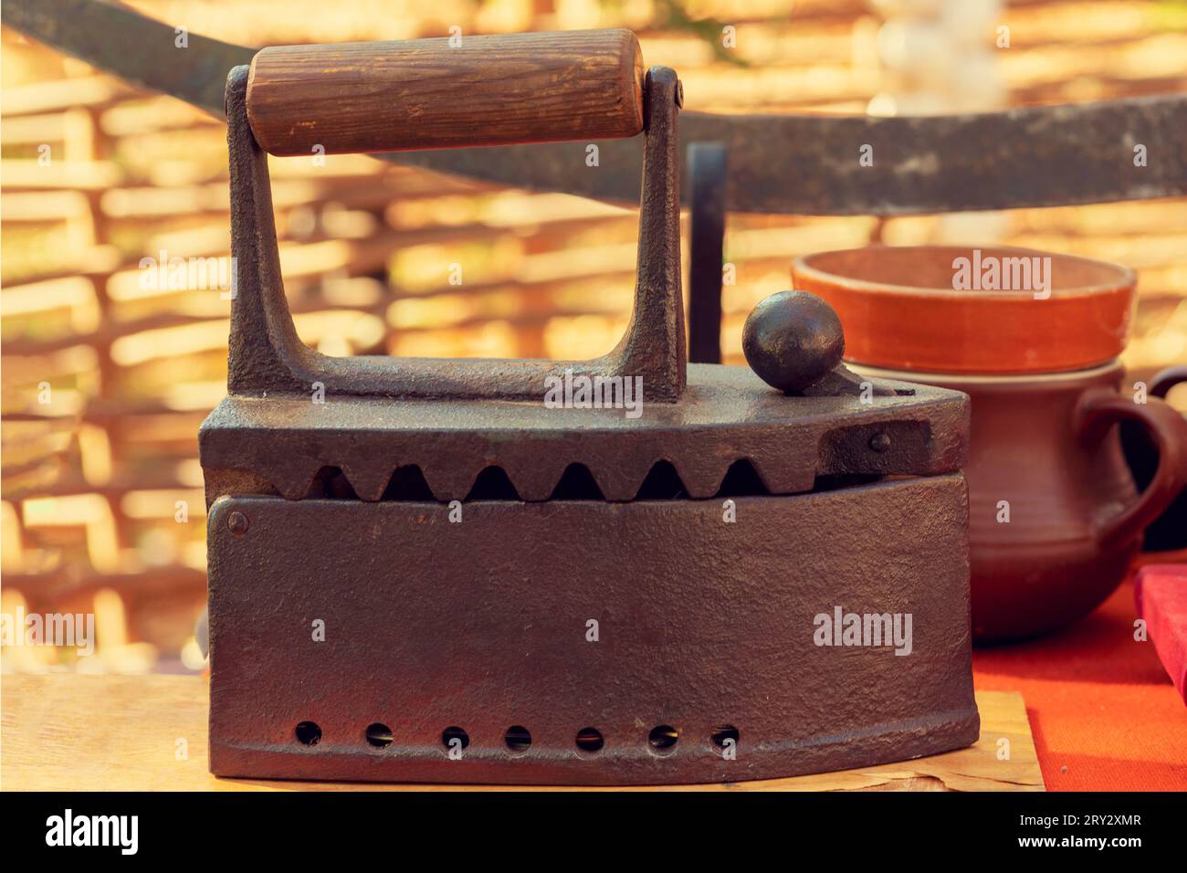Ancient iron utensils hi-res stock photography and images - Alamy