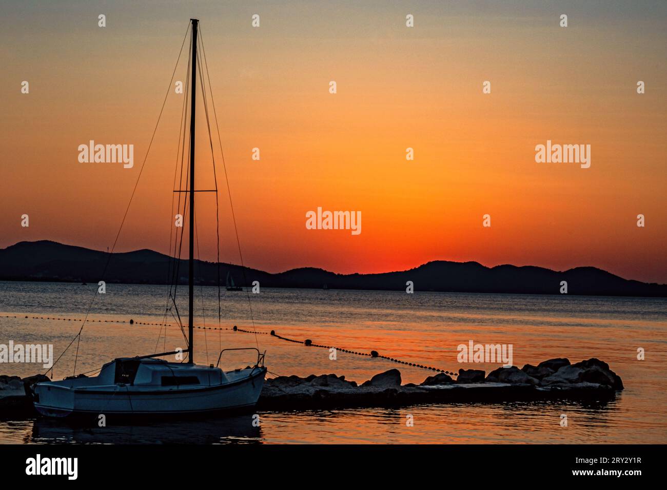 Zadar sunset hi-res stock photography and images - Alamy