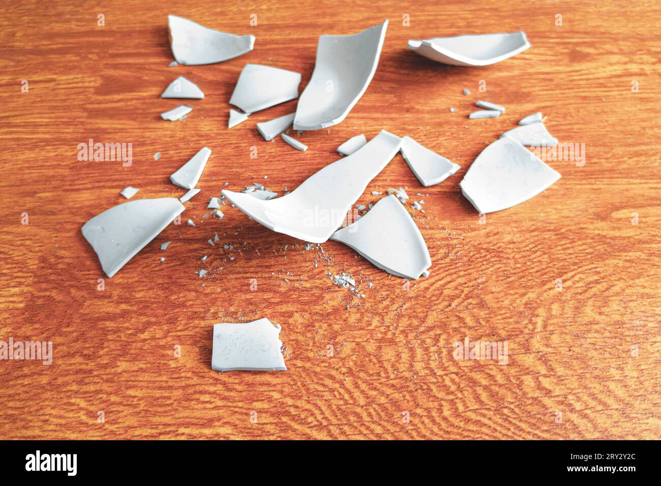 Broken glass on the floor kitchen hi-res stock photography and images ...