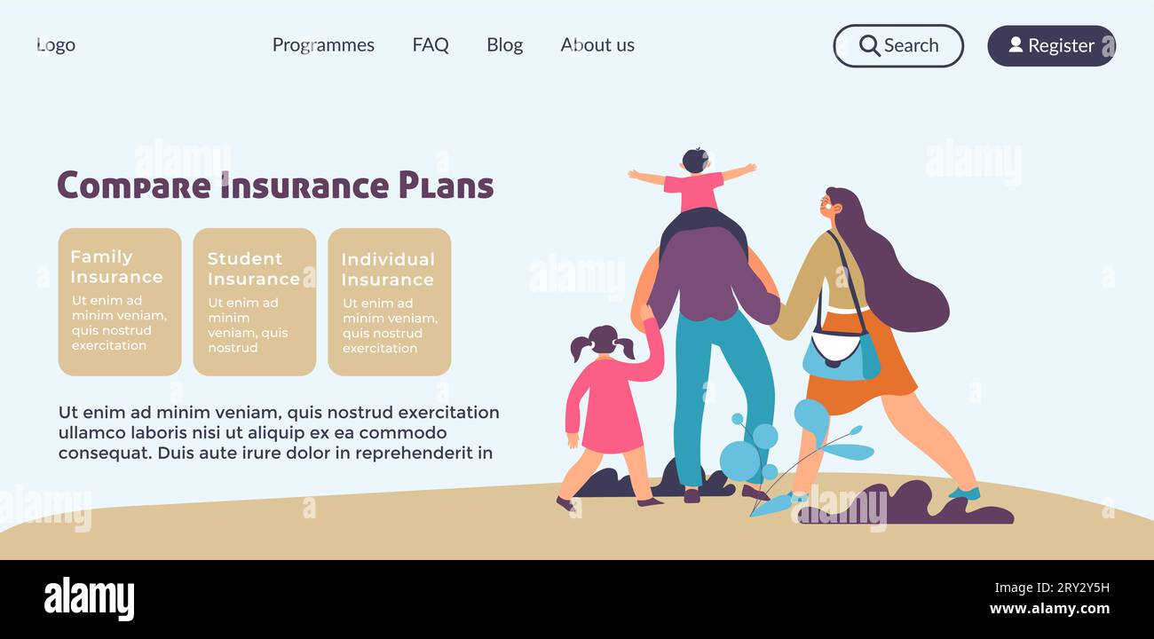 Plans family Stock Vector Images - Alamy